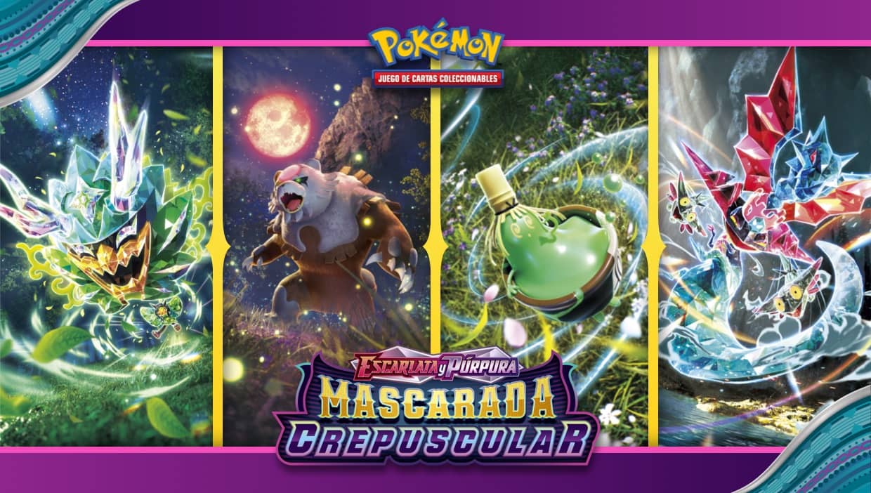 Galería de cartas | Escarlata y Púrpura-Mascarada Crepuscular de JCC Pokémon