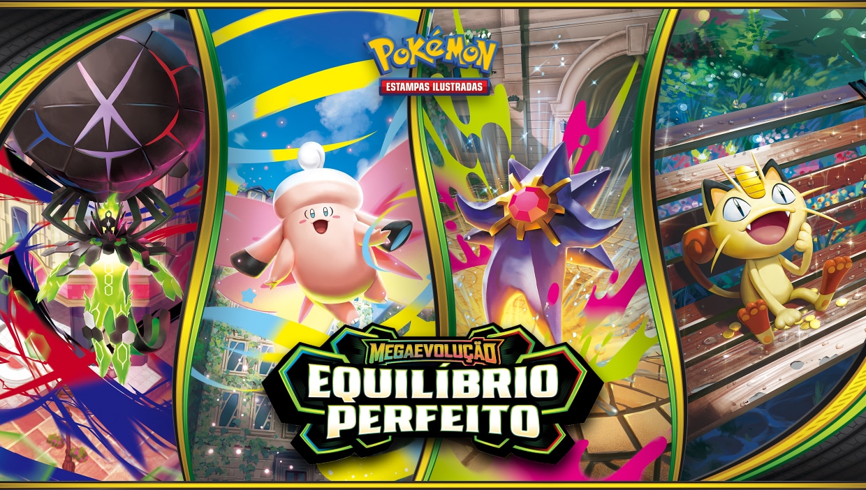 Megaevolução do Pokémon Estampas Ilustradas