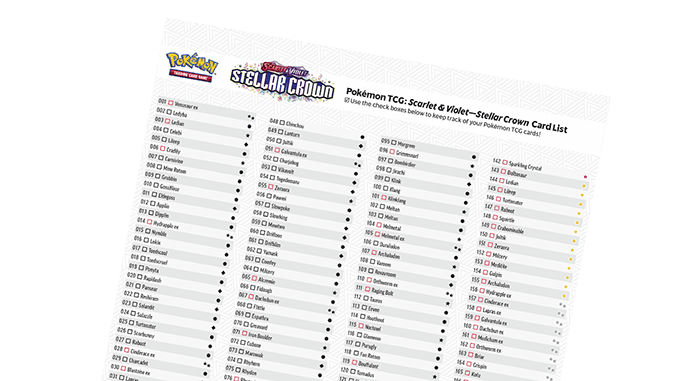 Card Gallery | Pokémon TCG: Scarlet & Violet—Stellar Crown